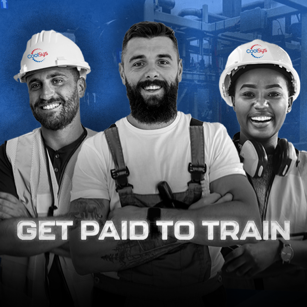 Get Paid To train. Become a Trained HVAC- R CooSys Technician